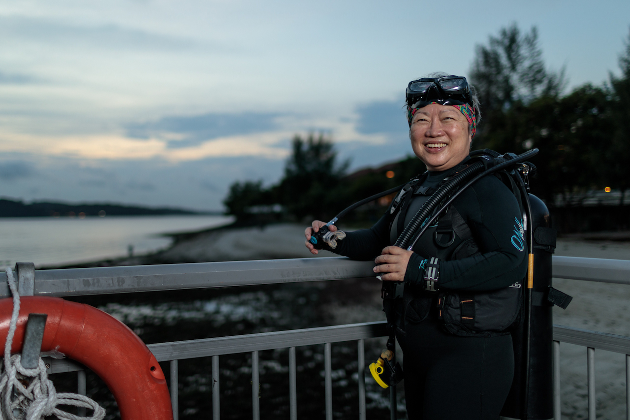 Meet Judith, A 63 Year-Old Master Scuba Diver