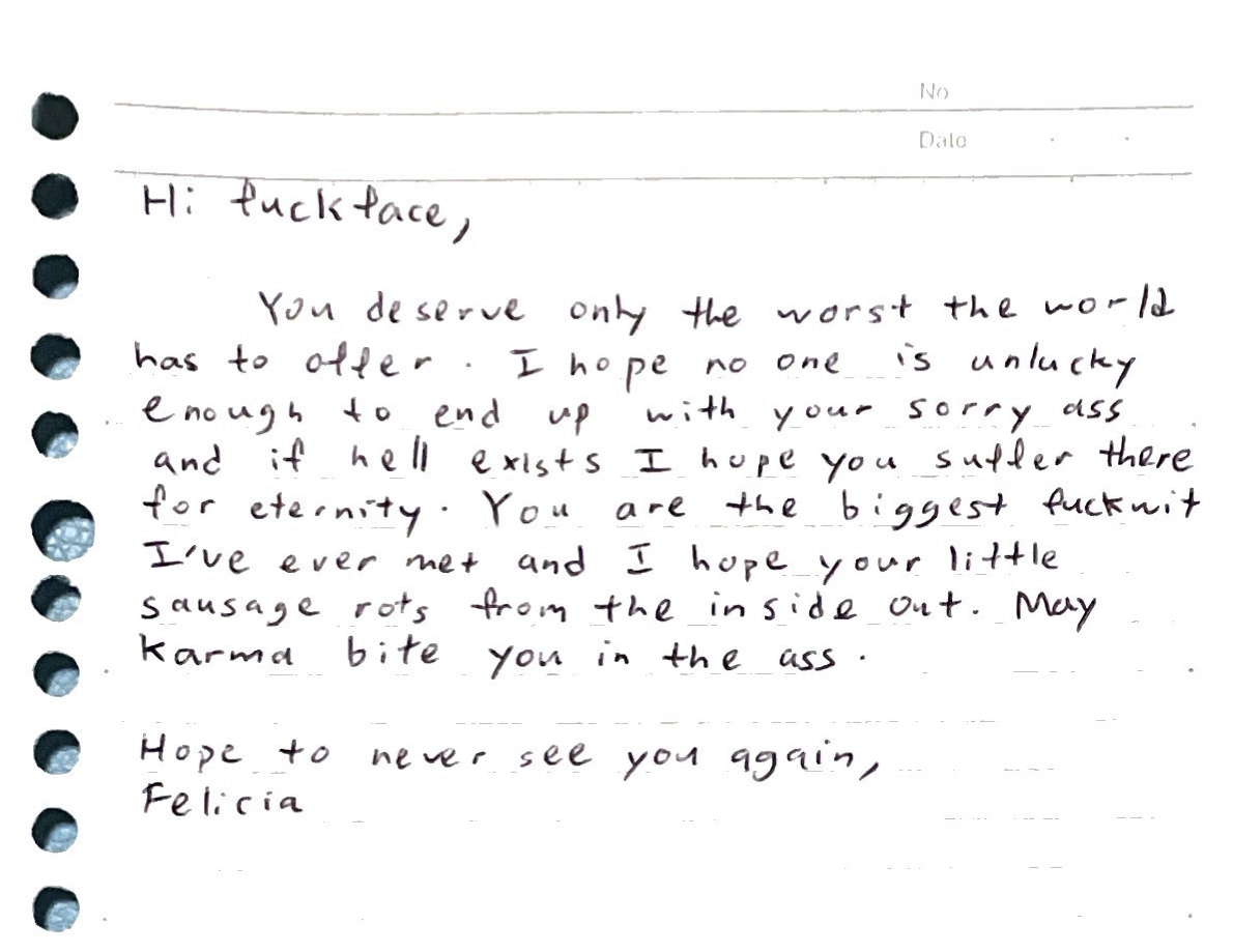 Sounds of Silence: Letters to Our Sexual Assault Perpetrator