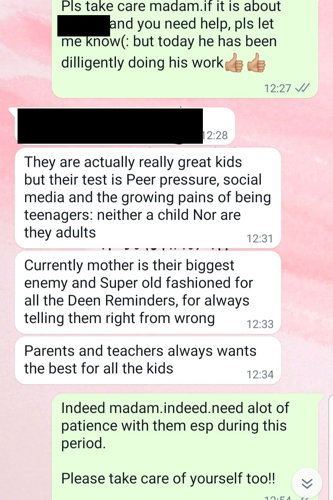 Parents Who Are Actually Considerate to Teachers? We Found Them.