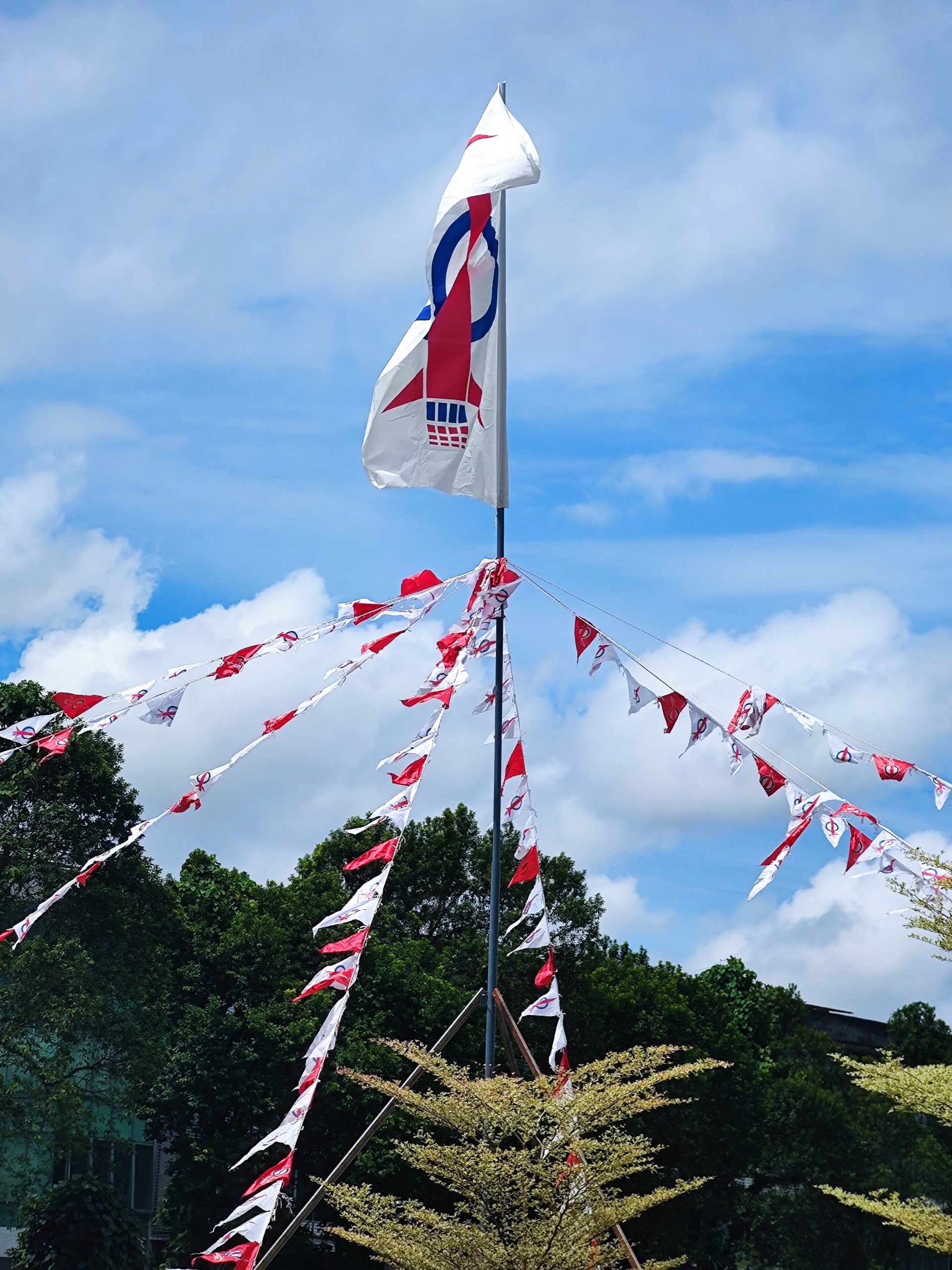 GE15: In Malaysian Elections, The Real War Is Between Flags