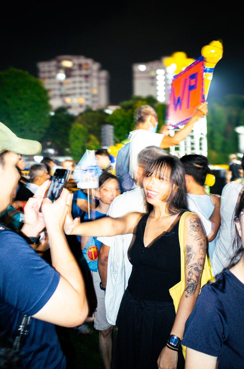 Flashpoint GE2025: A Rave of Electric Blue at a Workers' Party Rally